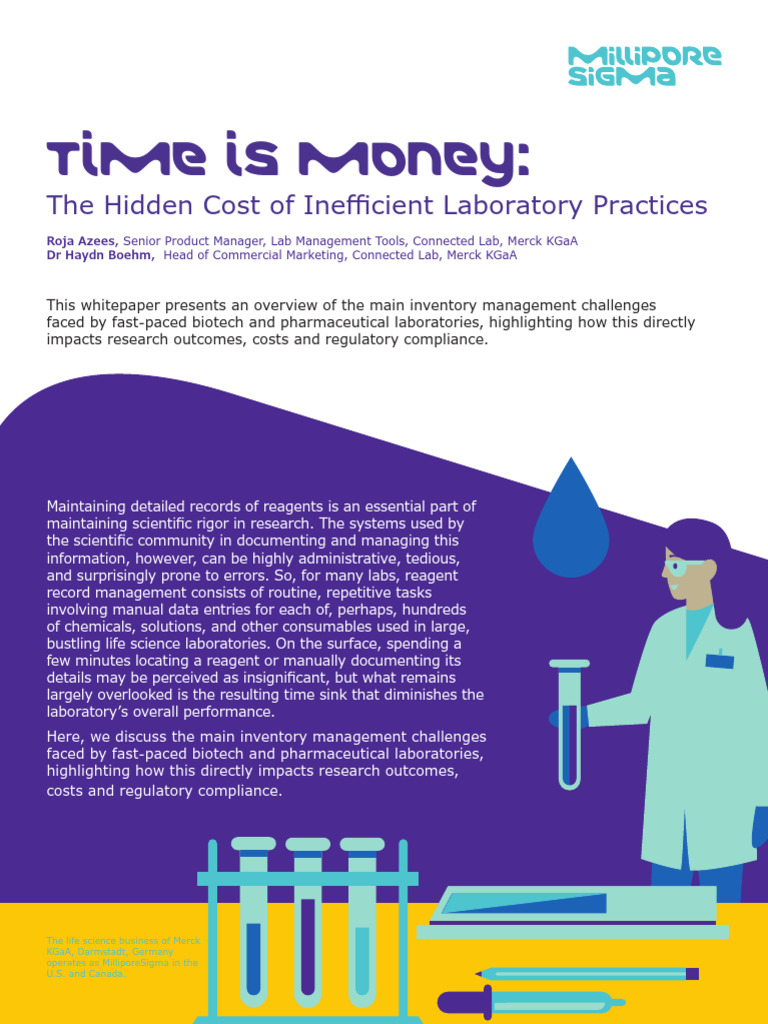 The Hidden Cost of Inefficient Laboratory Practices White Paper-1 | PDF ...