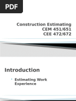 Class 3 Estimate Guidelines for Projects | PDF | Specification ...