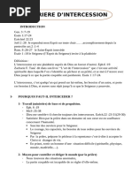 Intercession et Intercesseur en Bible | PDF | Prière | Dieu