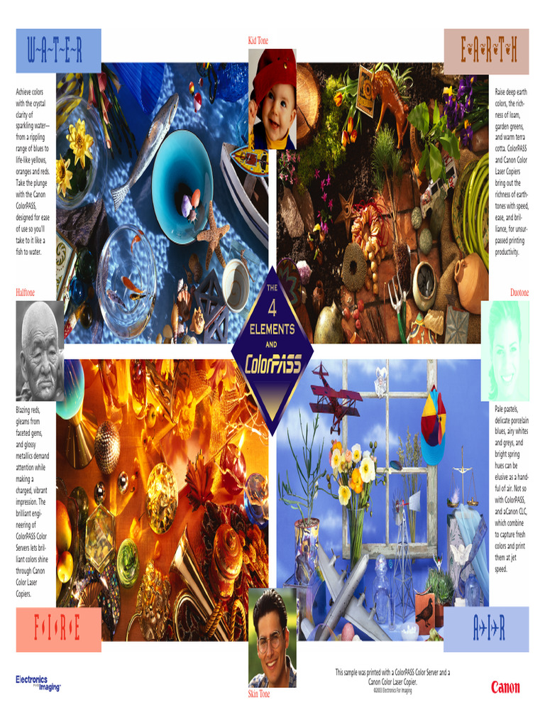 4 Elements Composite Tabld | PDF | Artistic Techniques | Color