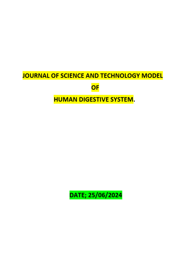 Journal of Science and Technology Model | PDF | Teachers | Cognition