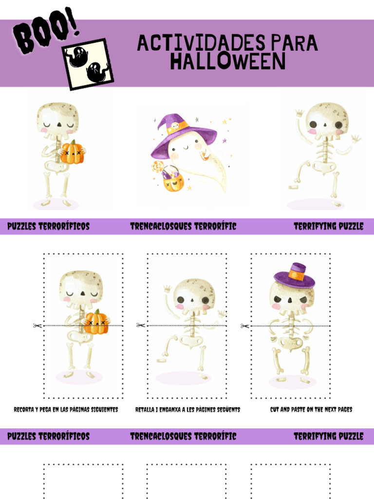 Actividades para Halloween | PDF