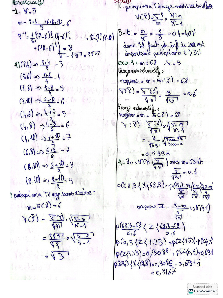 Correction SÃ©rie 2 | PDF