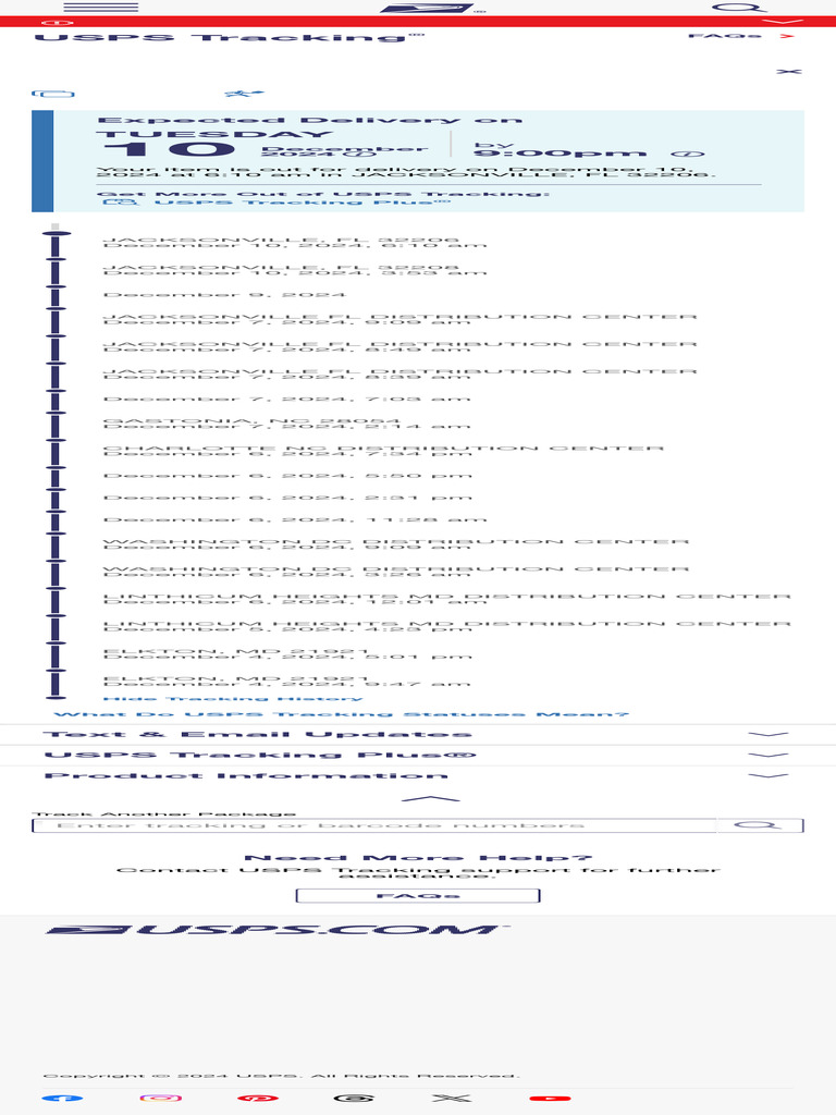 USPS Tracking® Results | PDF