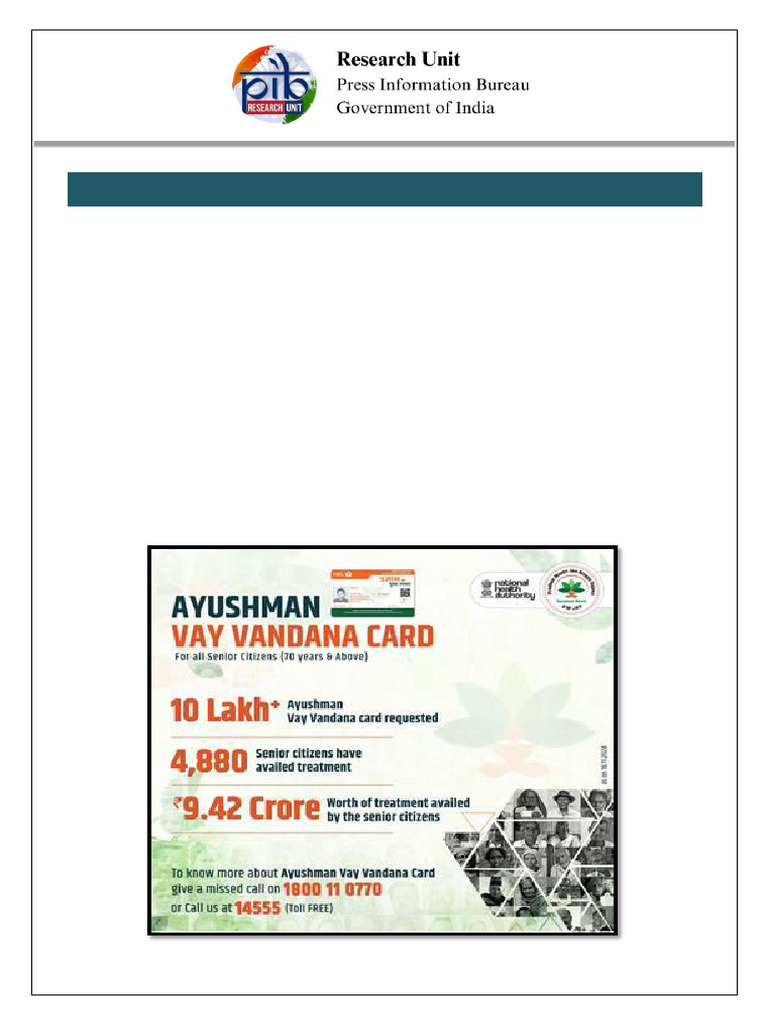 PM-Ayushman Cards | PDF | Social Programs | Health Care