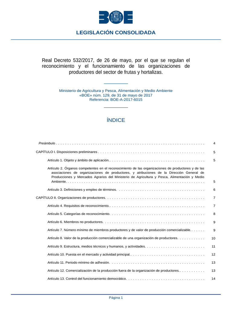 BOE A 2017 6015 Consolidado | PDF | Regulación | Parlamento Europeo