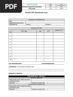 PPE Request Form for SSPP Project | PDF