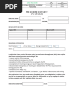 PPE Request Form | PDF