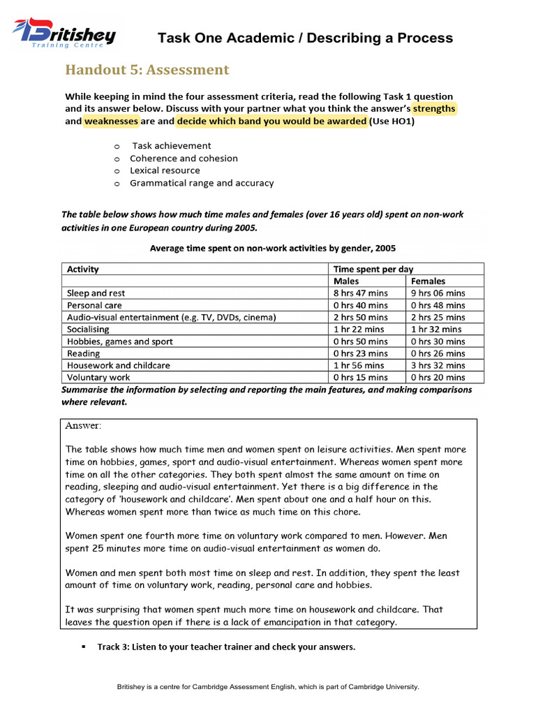 Model Answer IELTS Course | PDF
