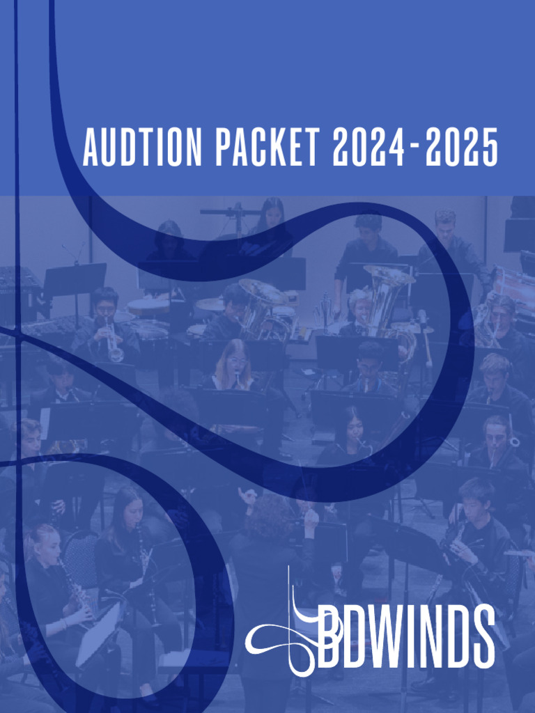BD-Winds-2024-Audition-Packet-1 | PDF