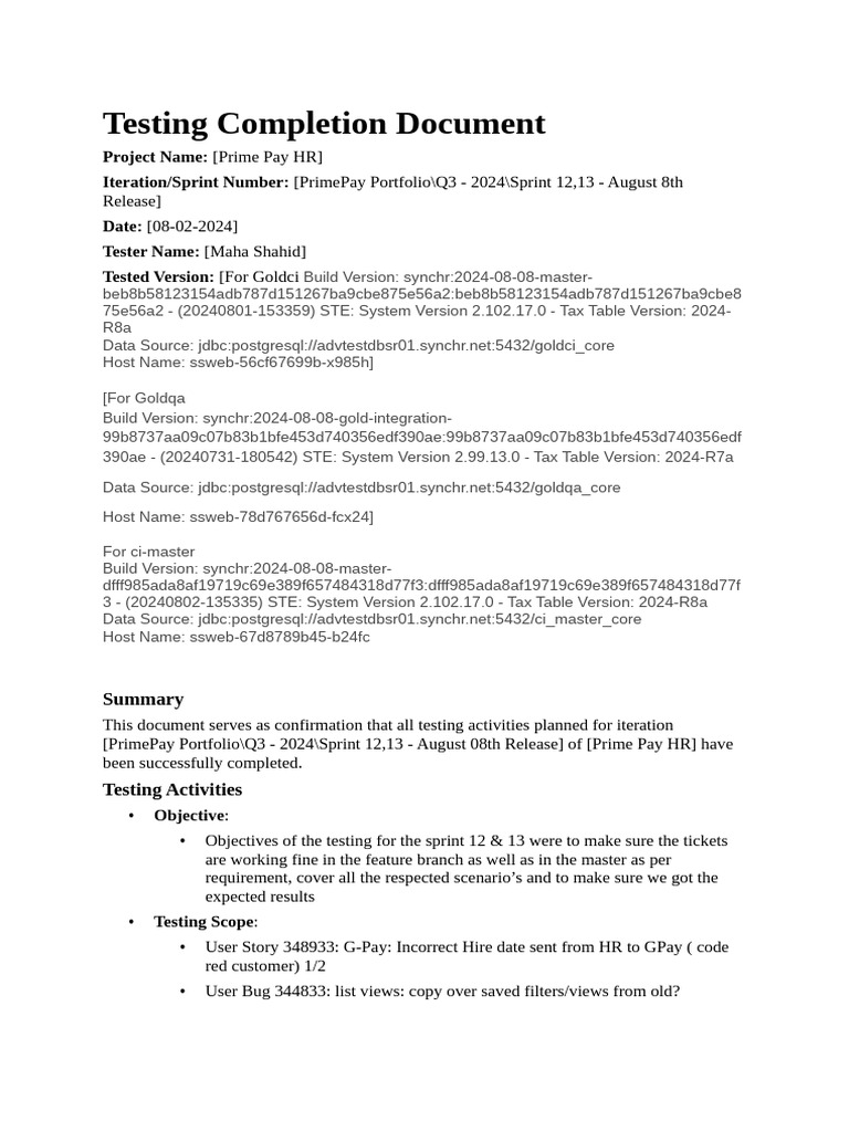 Maha - Testing Documentation | PDF | Software Testing | Systems Engineering