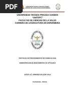 Procedimiento de Lavado Ocular en Urgencias | PDF | Agua | Oftalmología