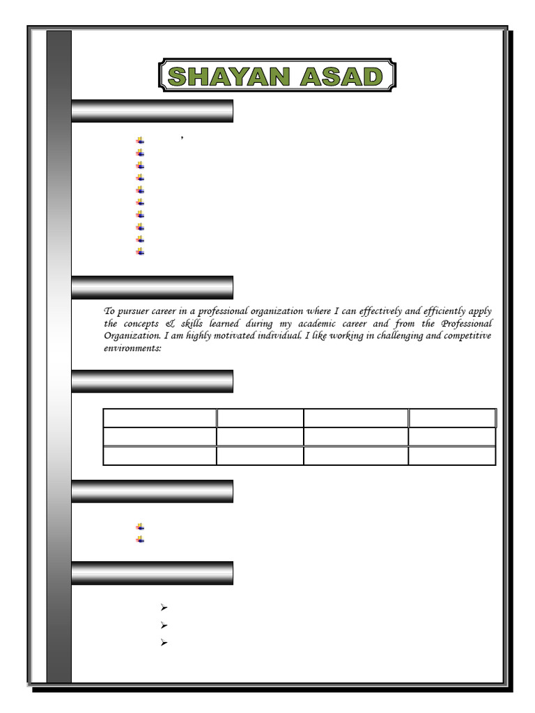 Shayan Asad CV (1) | PDF