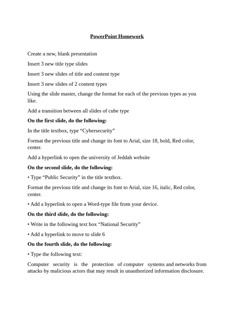 PowerPoint Presentation Creation Guide | PDF