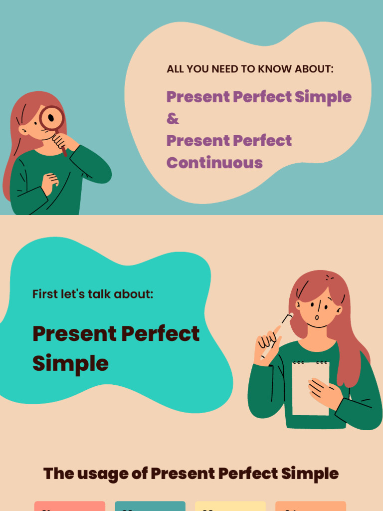 Present Perfect Tenses Explained | PDF