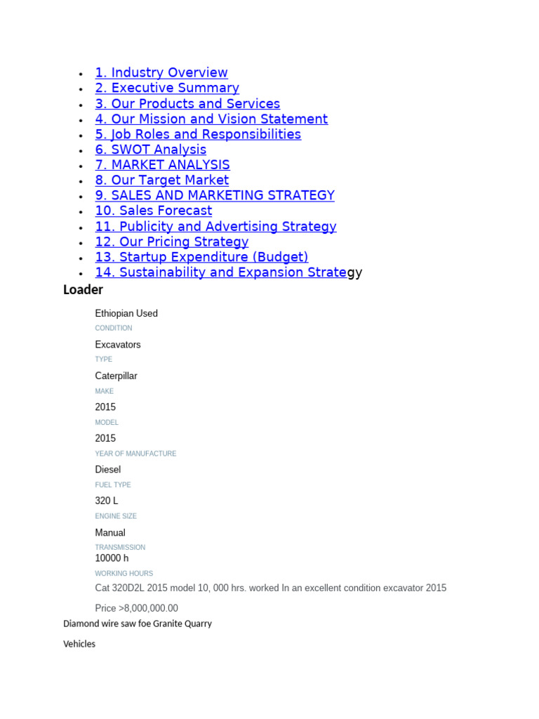 Business Plan Draft | PDF | Transport | Banks