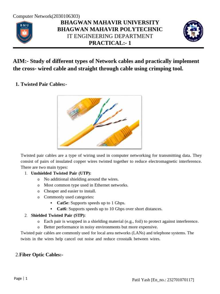 Farhan Complete CN Practical File | PDF | File Transfer Protocol | Computer Network