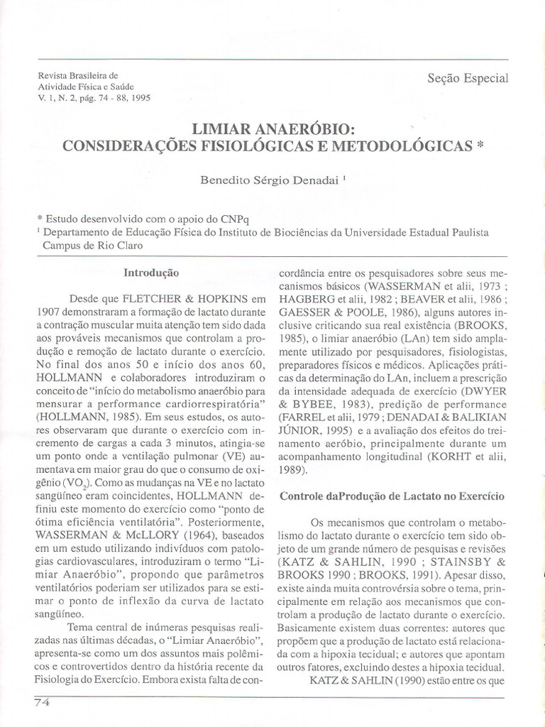 Limiar Anaeróbio - 241111 - 144519 | PDF