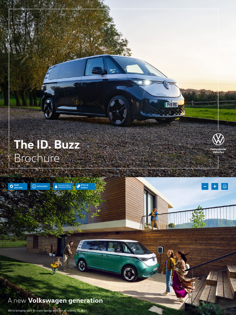 Id Buzz Brochure | PDF | Seat Belt | Trunk (Car)