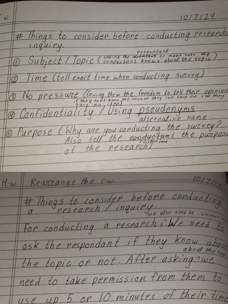 Week 1 (Steps of Conducting A Research) | PDF