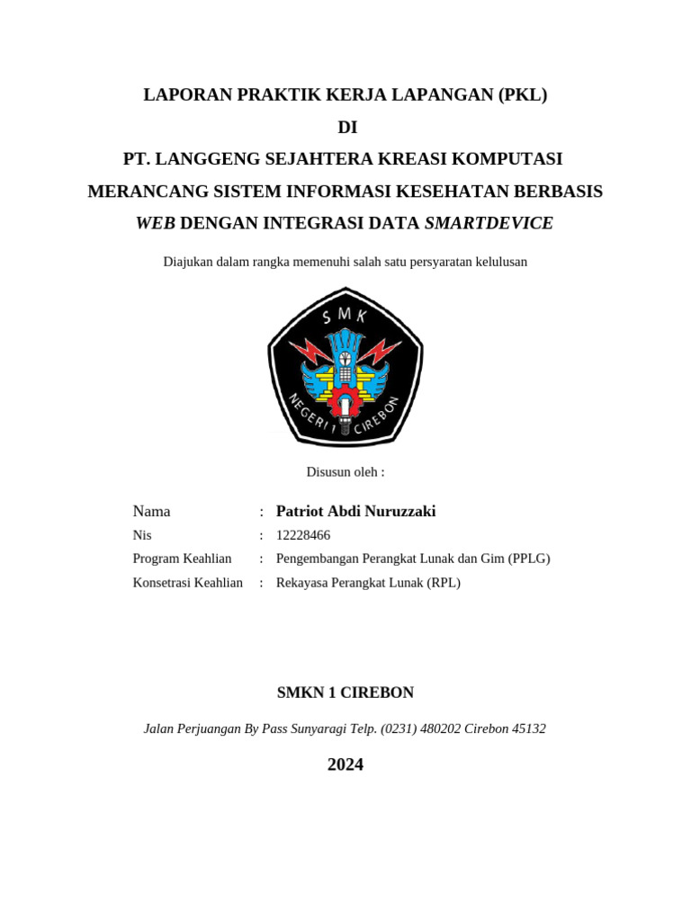 Laporan Akhir PKL Bab 4 Ke-2 | PDF
