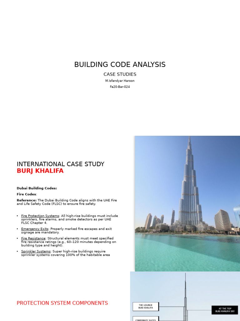 Building Code Analysis | PDF | Fire Sprinkler System | Elevator