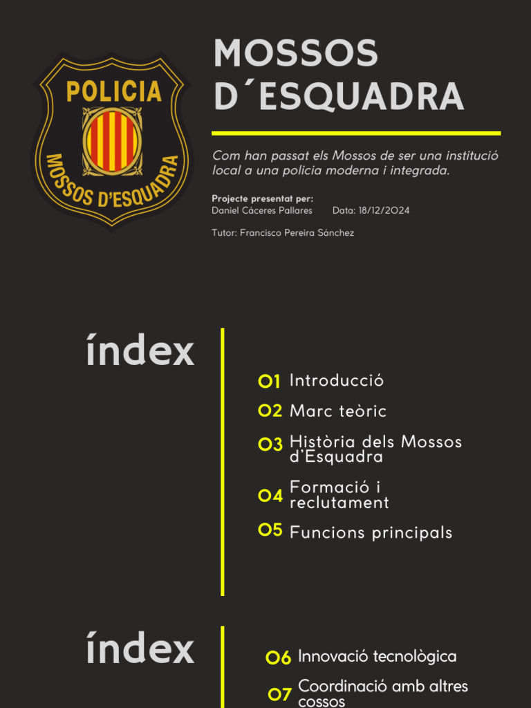 Mossos D Esquadra | PDF