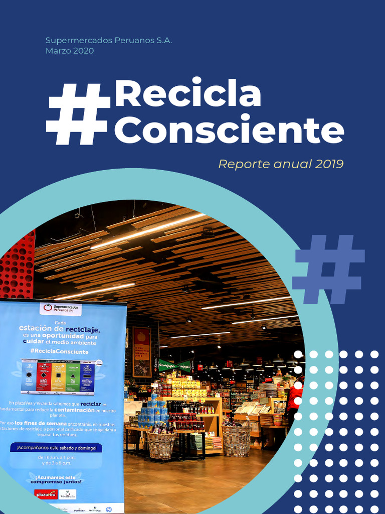 Informe 2019: Reciclaje en Perú | PDF | Reciclaje | Residuos