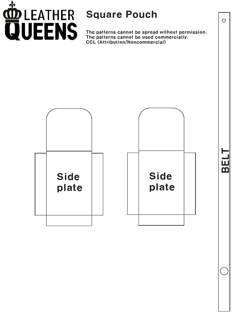 Square Pouch | PDF