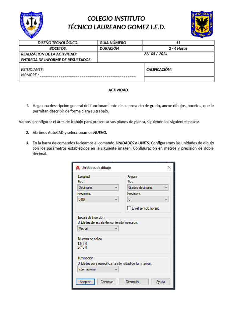 Actividad 12 - Boceto - Proyecto. | PDF