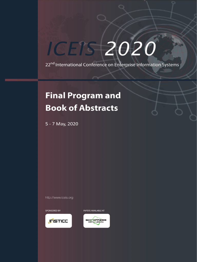 Iceis 2020 | PDF | Association For Computing Machinery | Computing