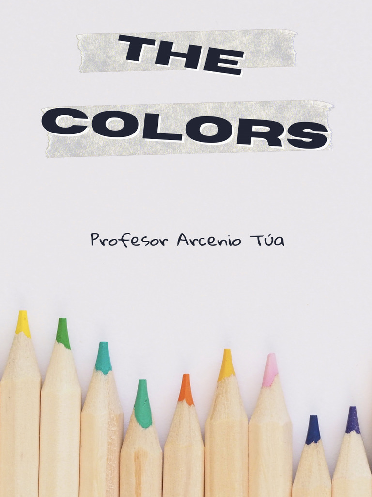 The Colors 1 | PDF | Color | Azul