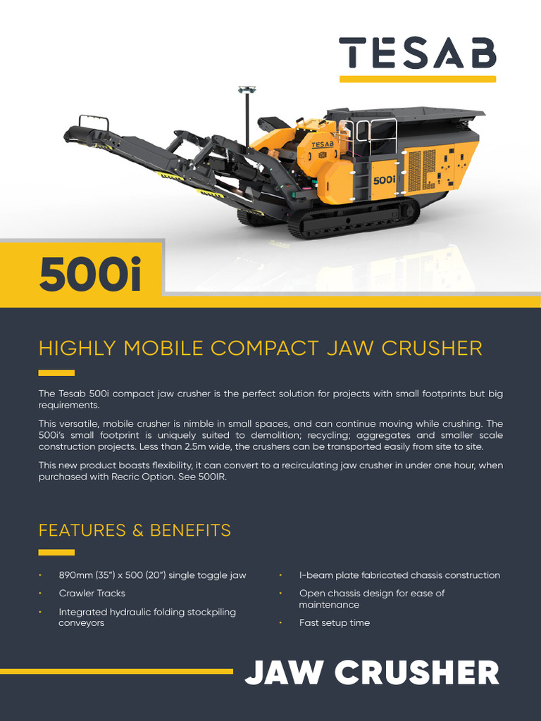 WEB Tesab 500i Sell Sheet A4 | PDF