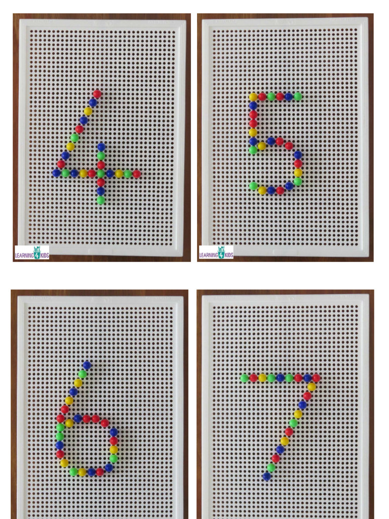 Printable-Number-Peg-Board-Photos-4-7 | PDF