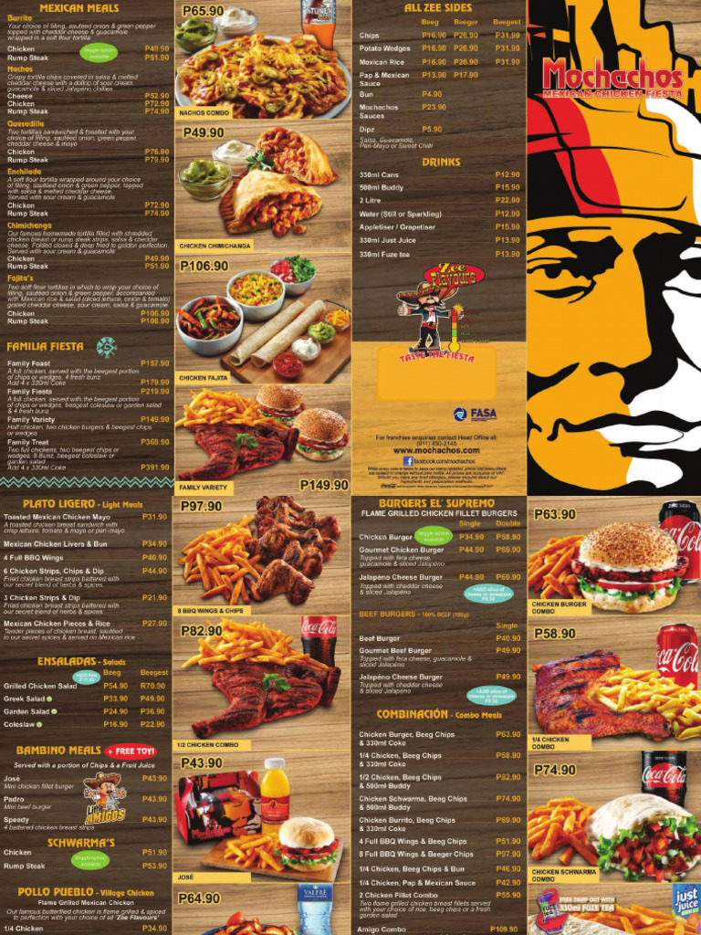 Mochachos_Menu_October_17_Botswana | PDF