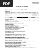 Bula Prisma Plus | PDF | Agricultura | Embalagem e rotulagem