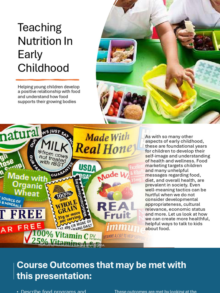 Teaching_Nutrition_In_Early_Childhood | PDF | Nutrition | Diet & Nutrition