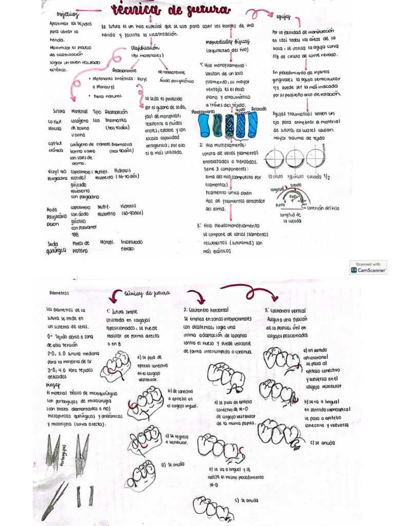 Técnicas de Sutura Yulissa Hernández | PDF