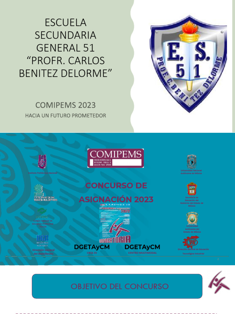 Presentación COMIPEMS 2023 | PDF