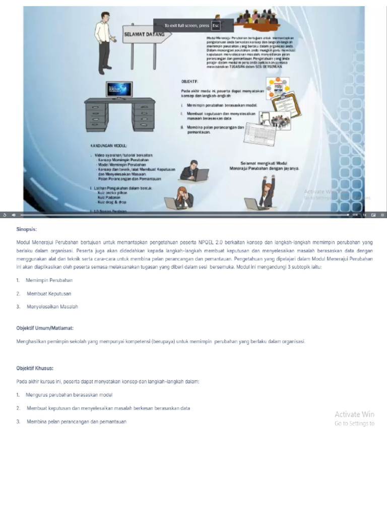 Bahan Tutorial Model Kotter Modul3 Menerajui Perubahan | PDF