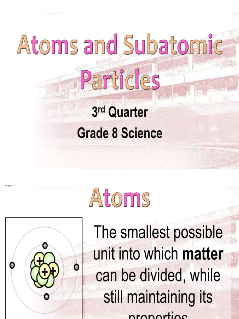 SUB-ATOMIC-PARTICLES-AND-ISOTOPES | PDF
