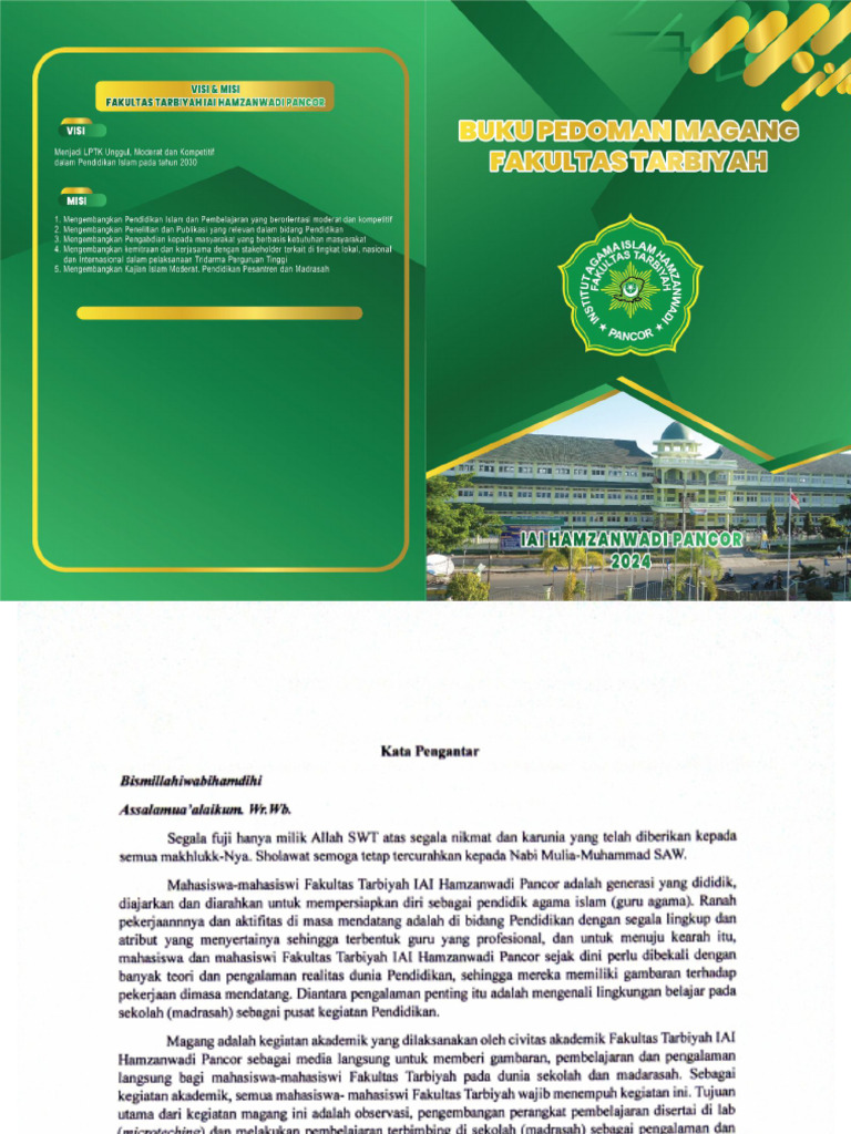Baiq Zahro - Pedoman Magang 1,2,3 - Cetak - Pak Hafizin | PDF