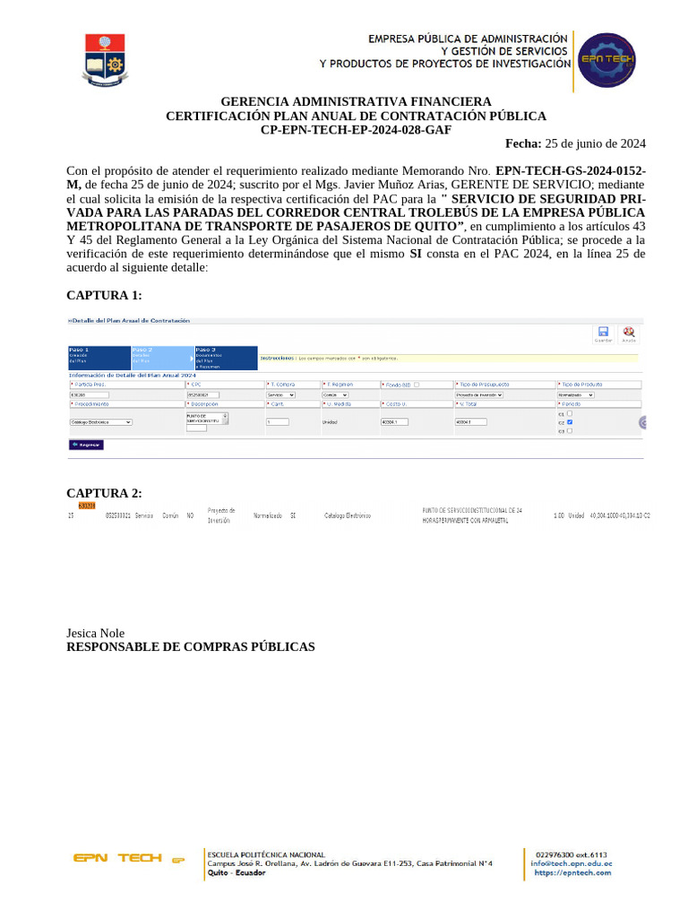 Cert Pac 028 Seguridad | PDF