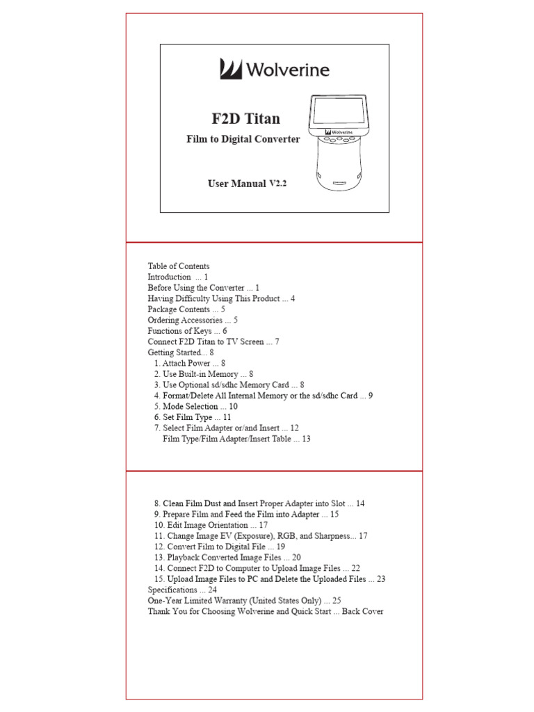 F2D_Titan_User_Manual_V2.2 | PDF | Computer File | Computing