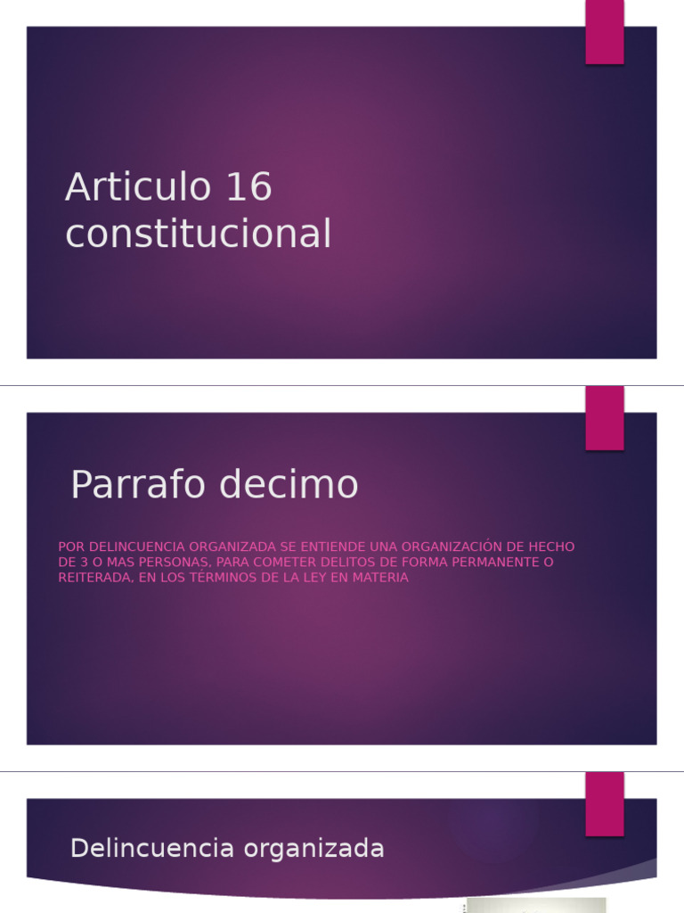 Articulo 16 Constitucional Pdf