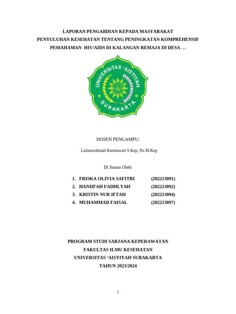 Proposal PKM 2 | PDF