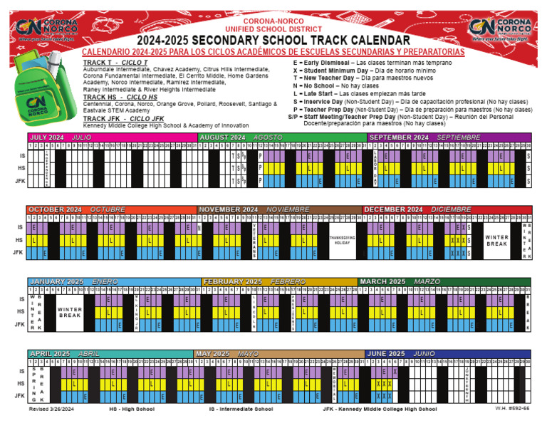 CNUSD 2024-2025 School Calendar | PDF | Schools | Educational Institutions