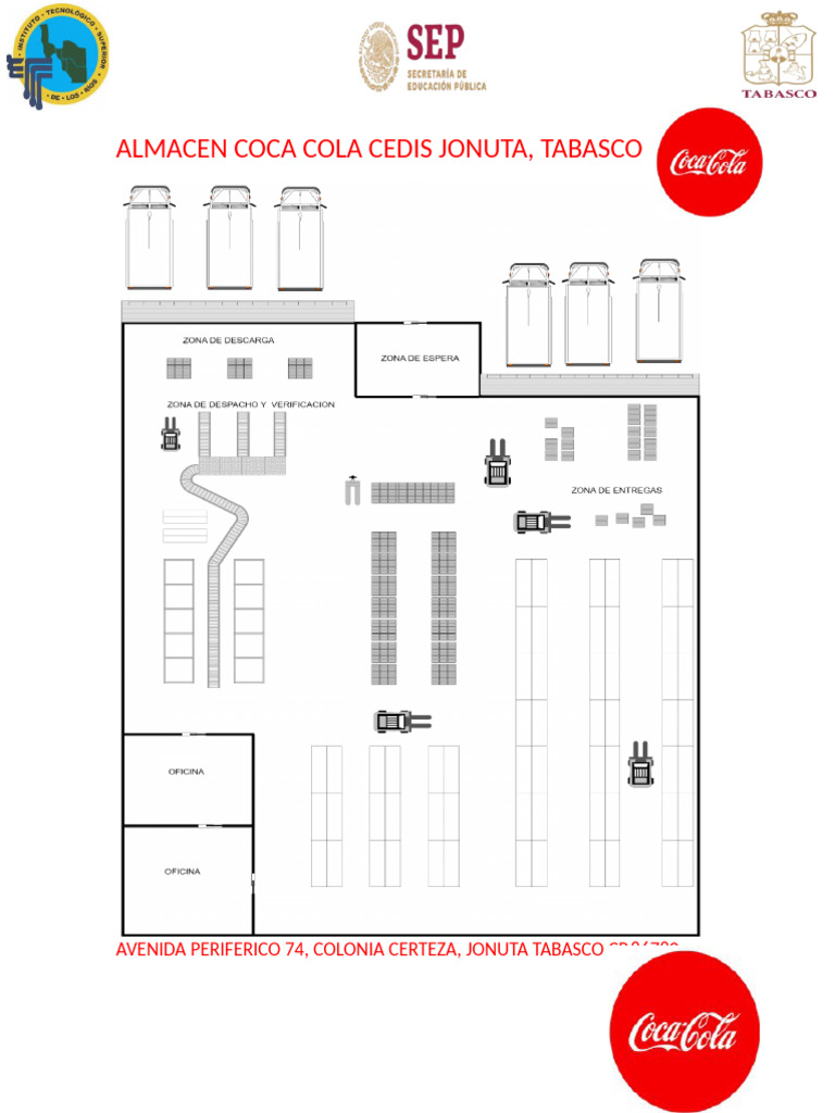 ALMACEN COCA COLA CEDIS JONUTA | PDF