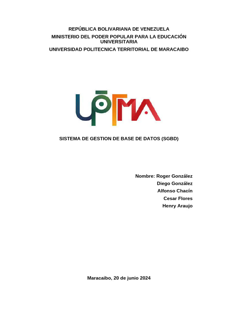 Funciones y Clasificación de SGBD | PDF | Bases de datos | Informática