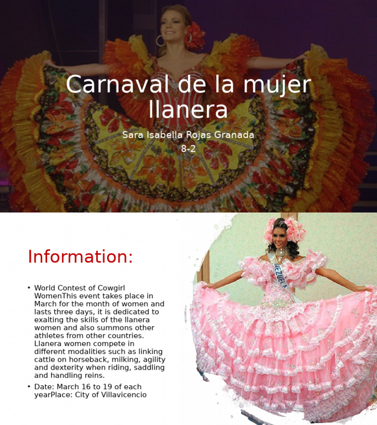 Carnaval de la Mujer Llanera 2024 | PDF